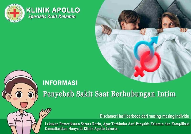 Inilah 5 Penyebab Sakit Saat Berhubungan Intim | Klinik Apollo Jakarta